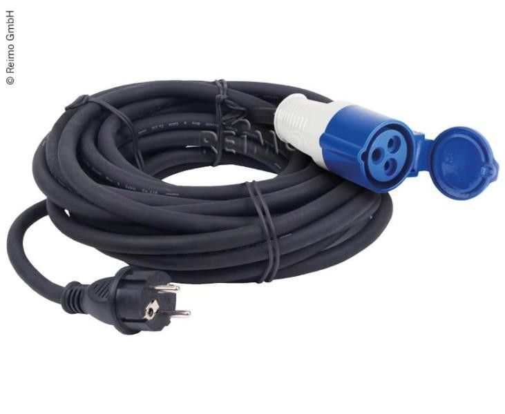 cable adaptador CEE Schuko / CEE, 3x2.5mm², 4 m de largo ...